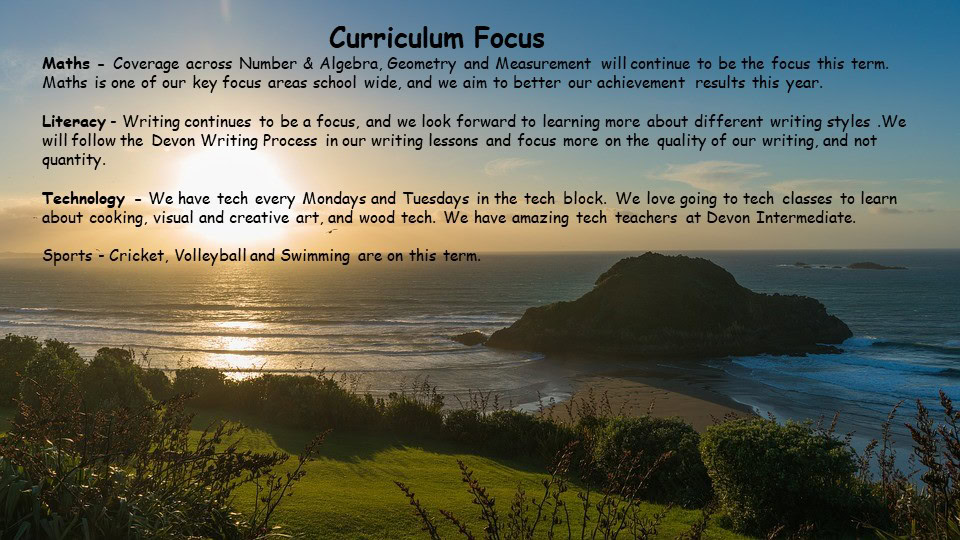 Room 11 Devon Intermediate School