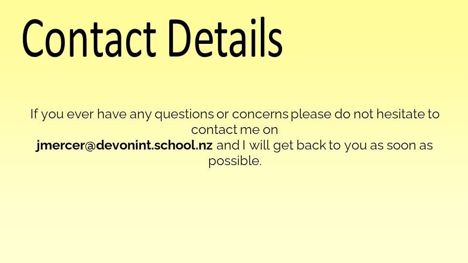 Room 14 Devon Intermediate School